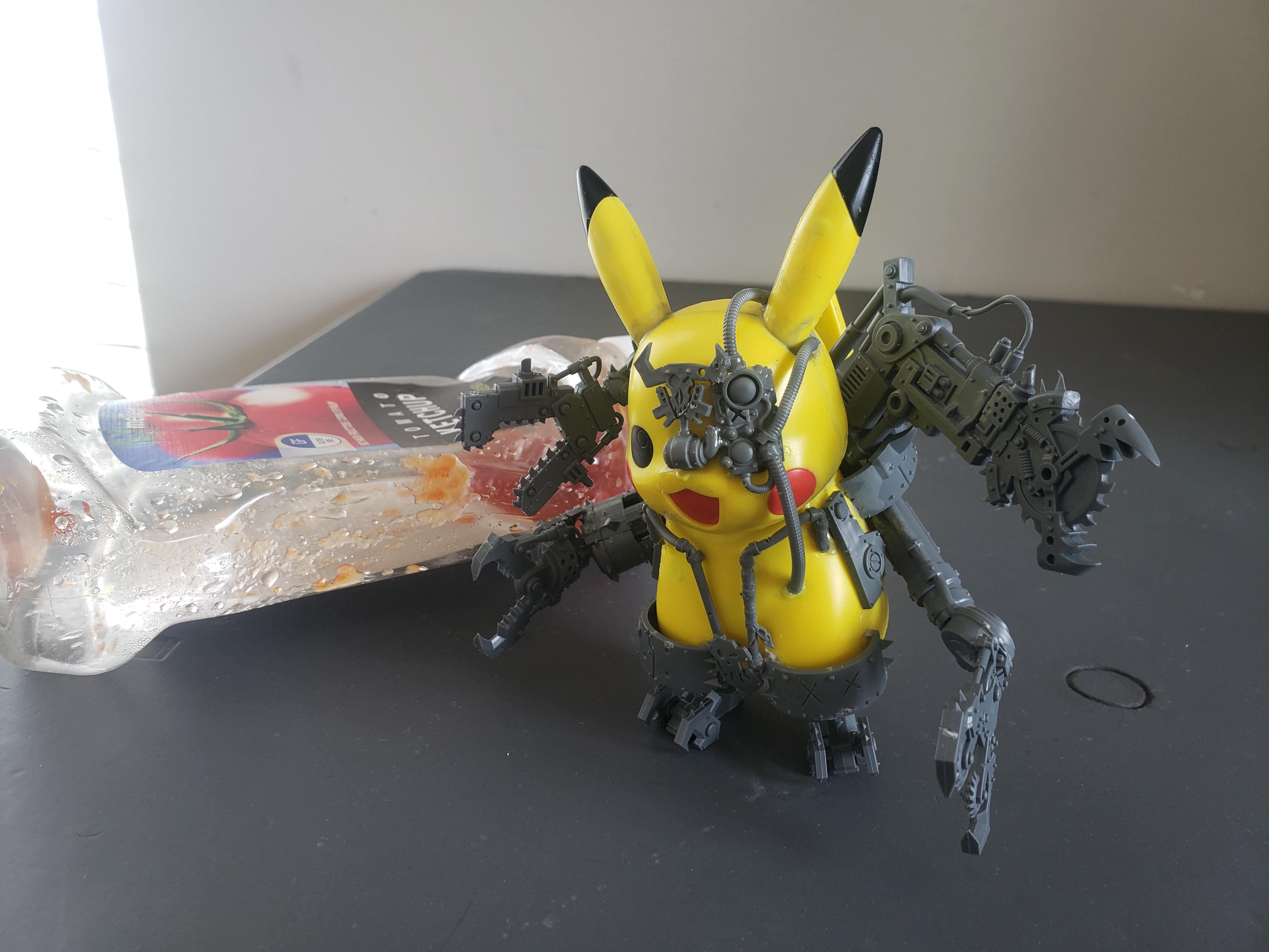 So while drunk, I decided I needed to kitbash my own Deff Dread.... | Scrolller