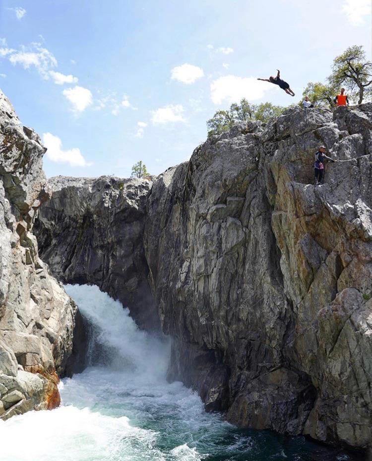 Some cliff jumping with my brother | Scrolller