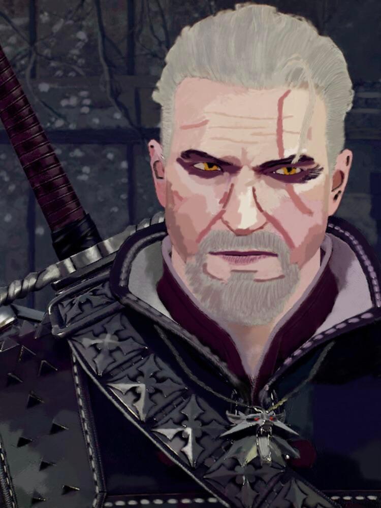 Some Digital Art of Geralt that I finished today! | Scrolller