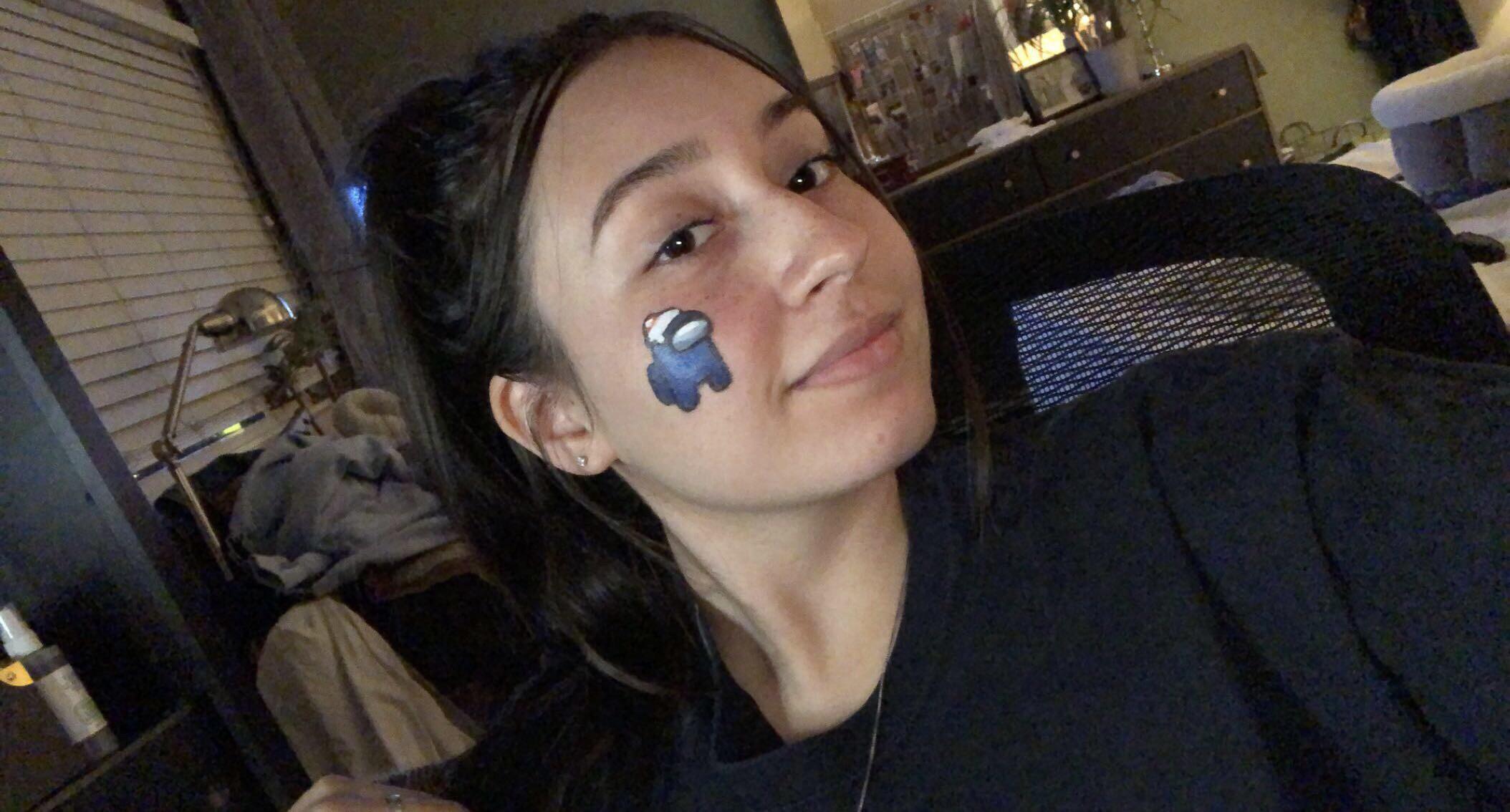 Some halloween makeup! | Scrolller