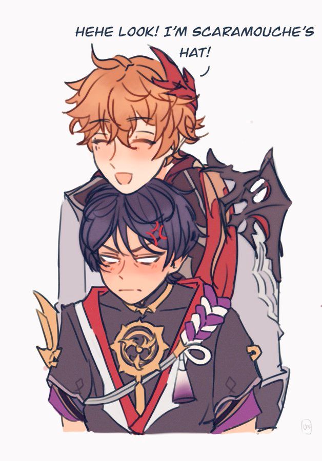 Some oddly wholesome Scaramouche x Childe | Scrolller