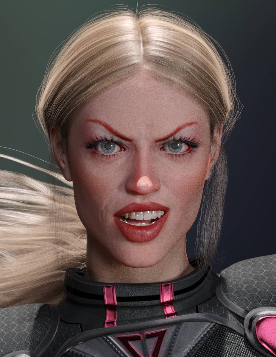 Some render of a character converted from v3 to g8f | Scrolller