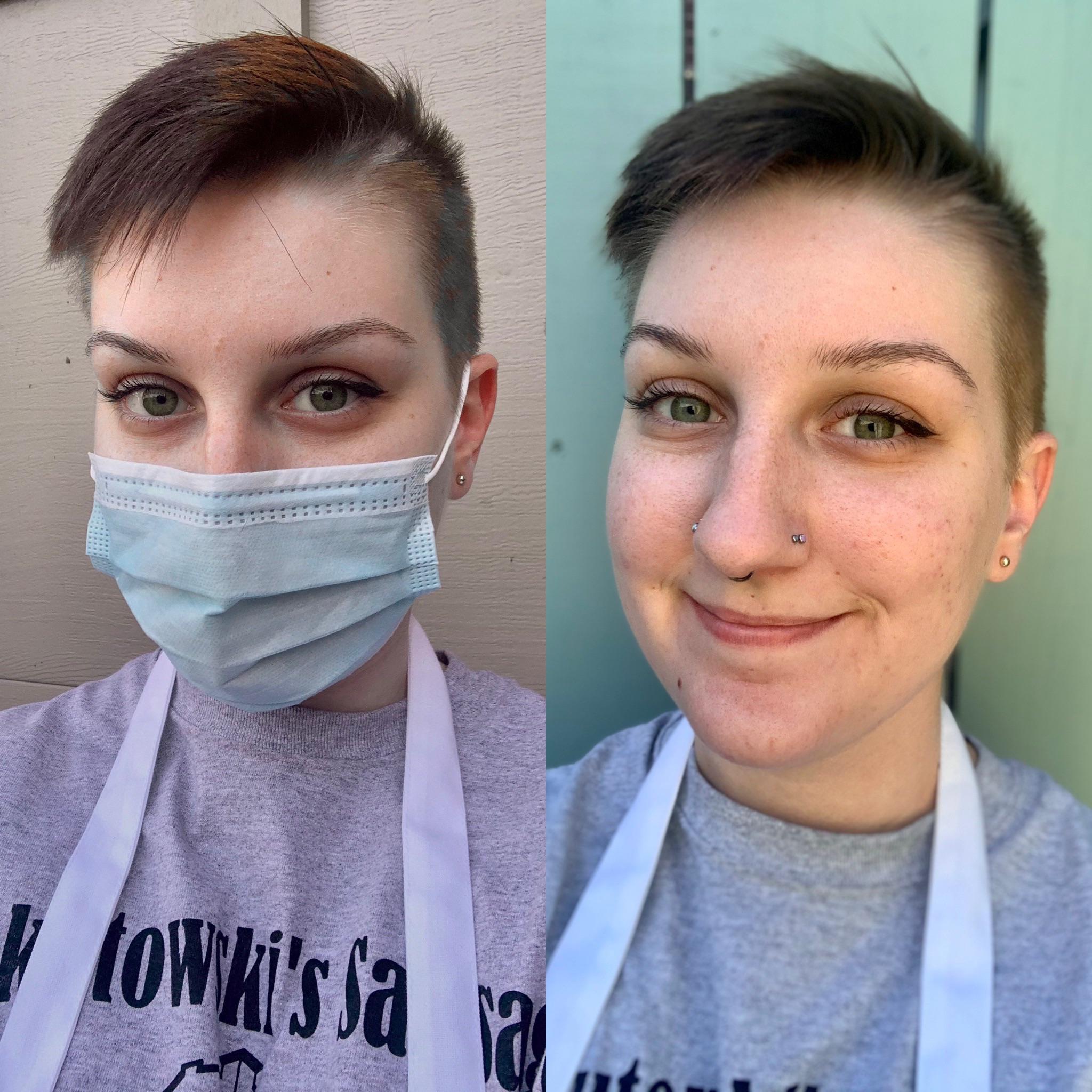 some work selfies before sunset yesterday | Scrolller