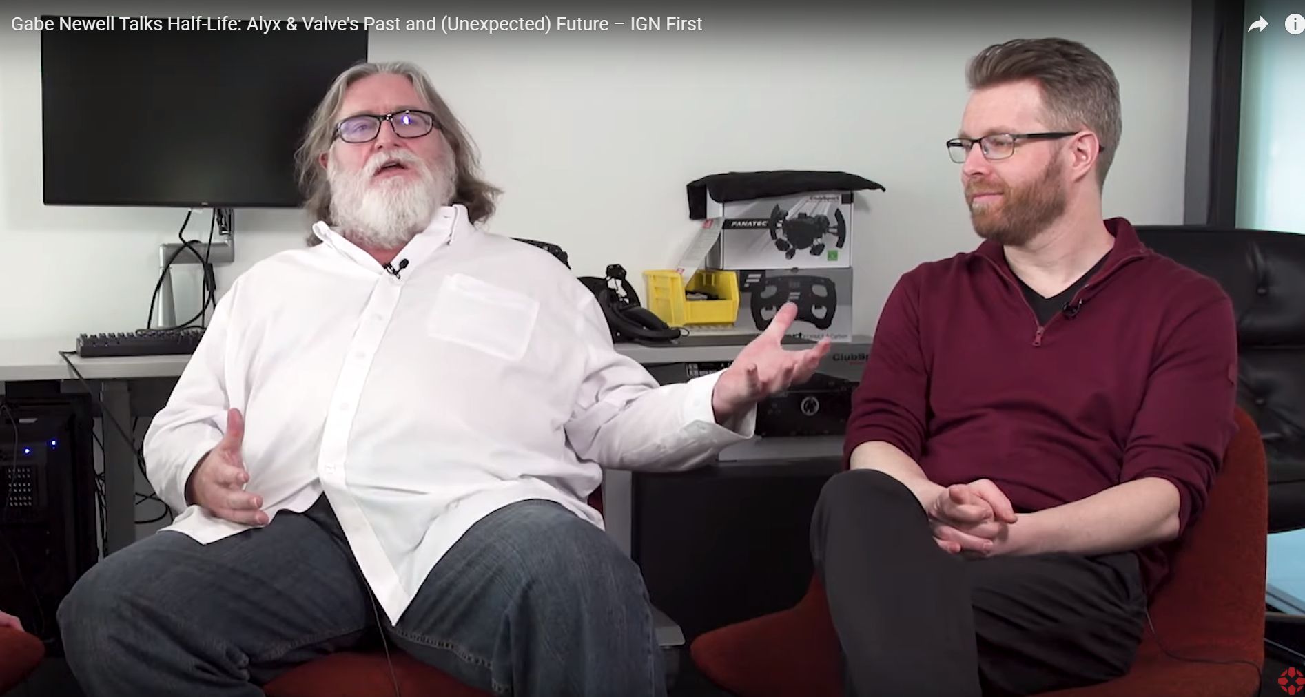 Somebody's really Simracing up in Valve HQ | Scrolller