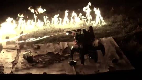 Someone made a Thomas Hexapod Flamethrower | Scrolller