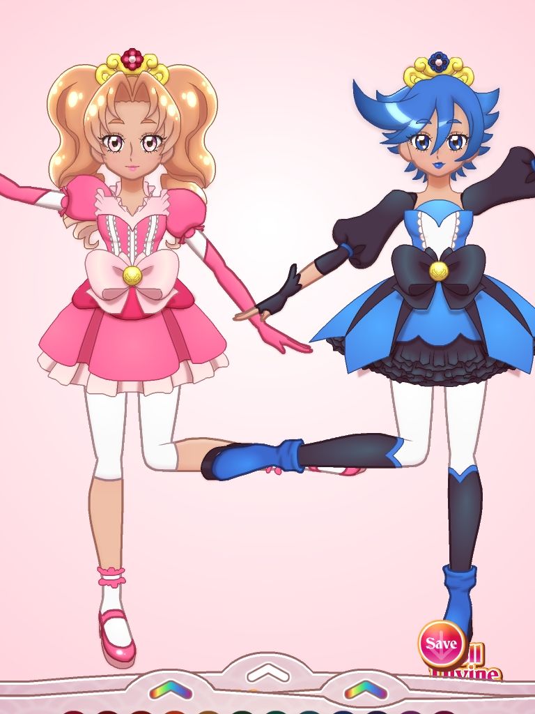 Somw OCS I made on the Doll Divine Precure app | Scrolller