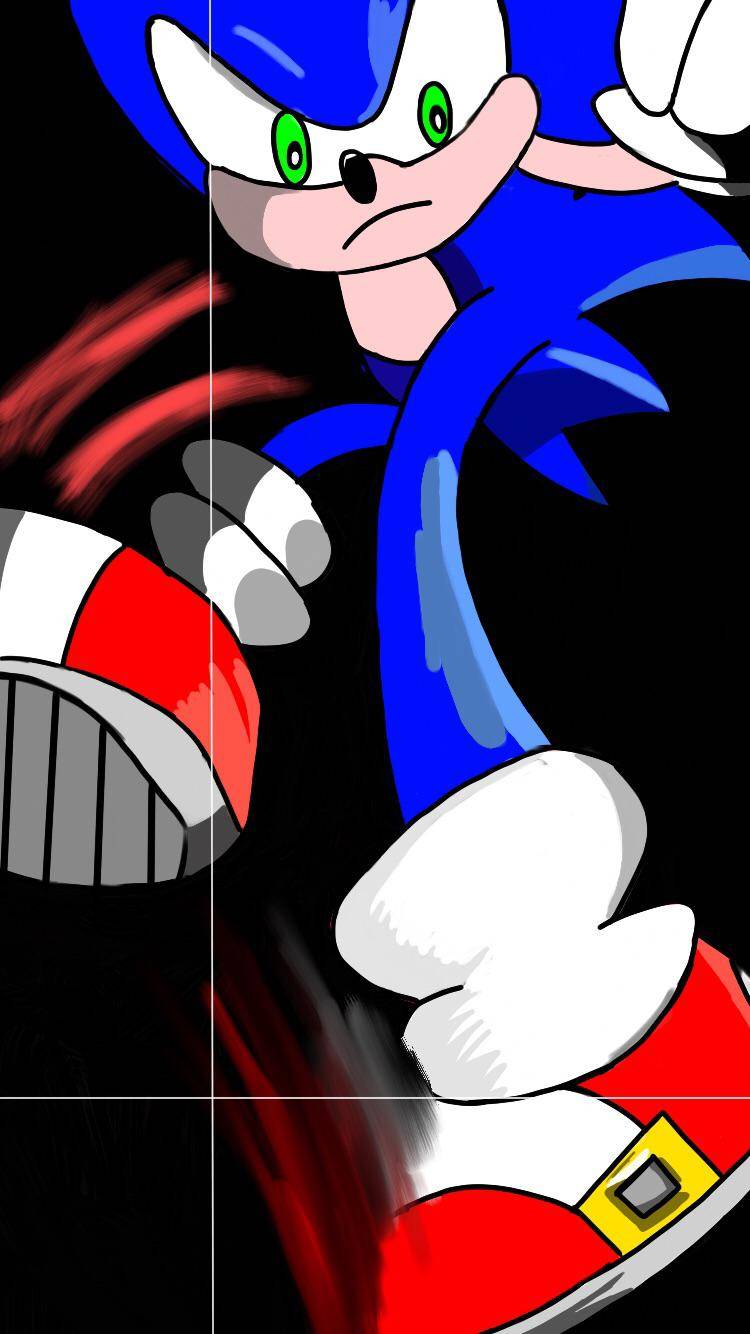 Sonic’s down aerial | Scrolller