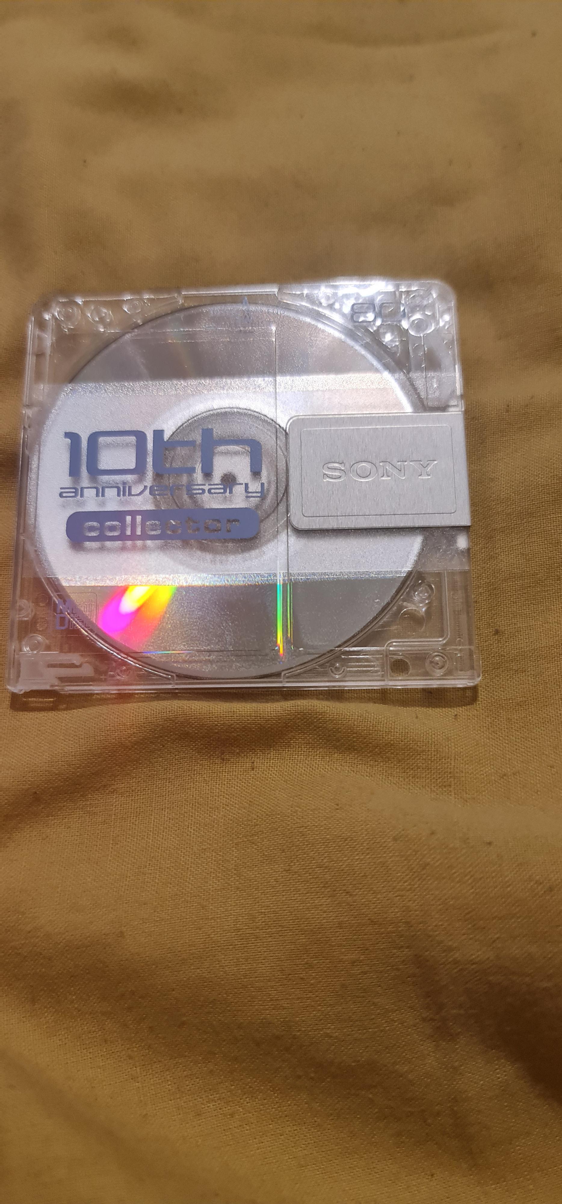 Sony 10th anniversary blank md | Scrolller