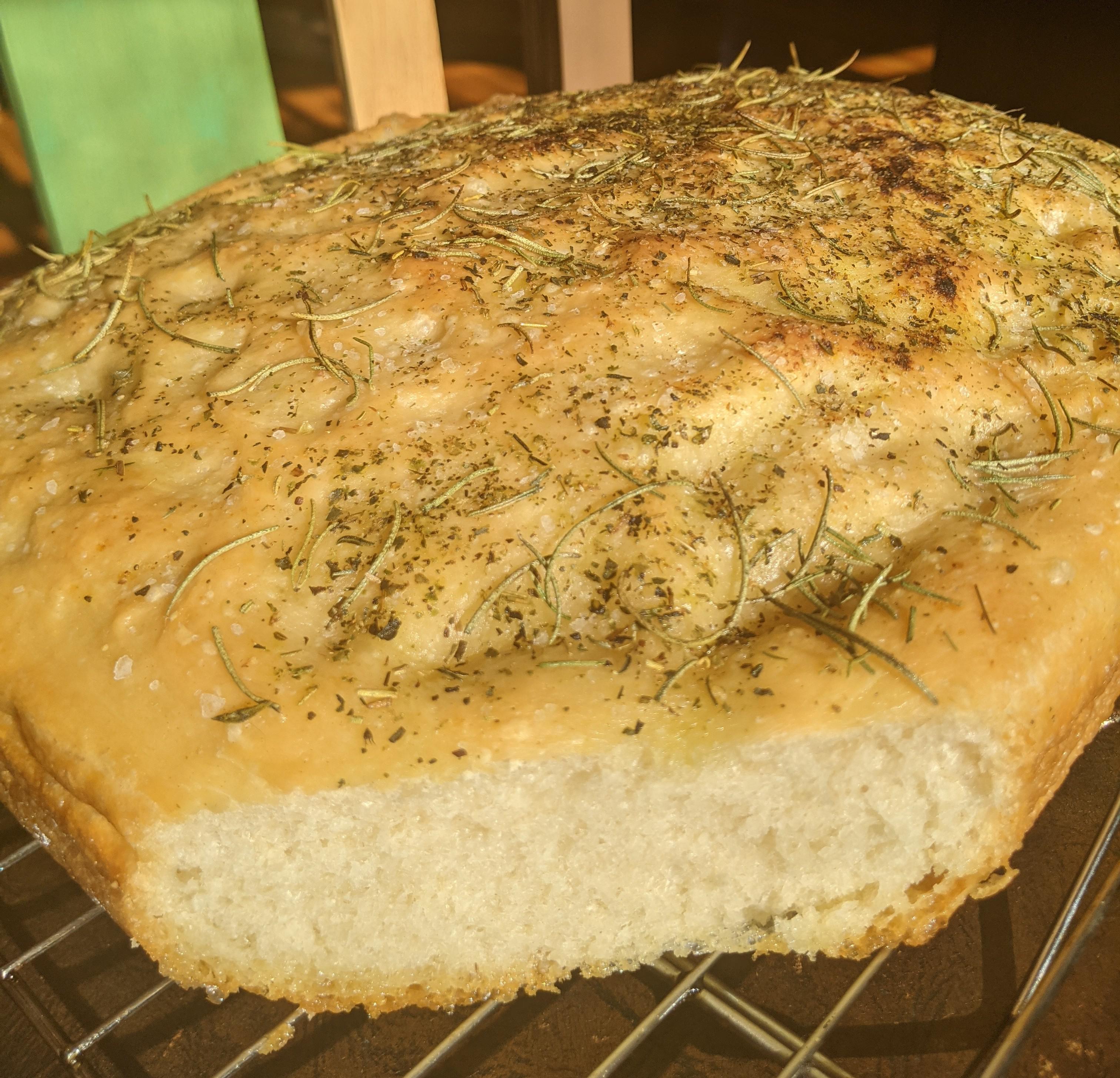 Sourdough Rosemary Focaccia | Scrolller