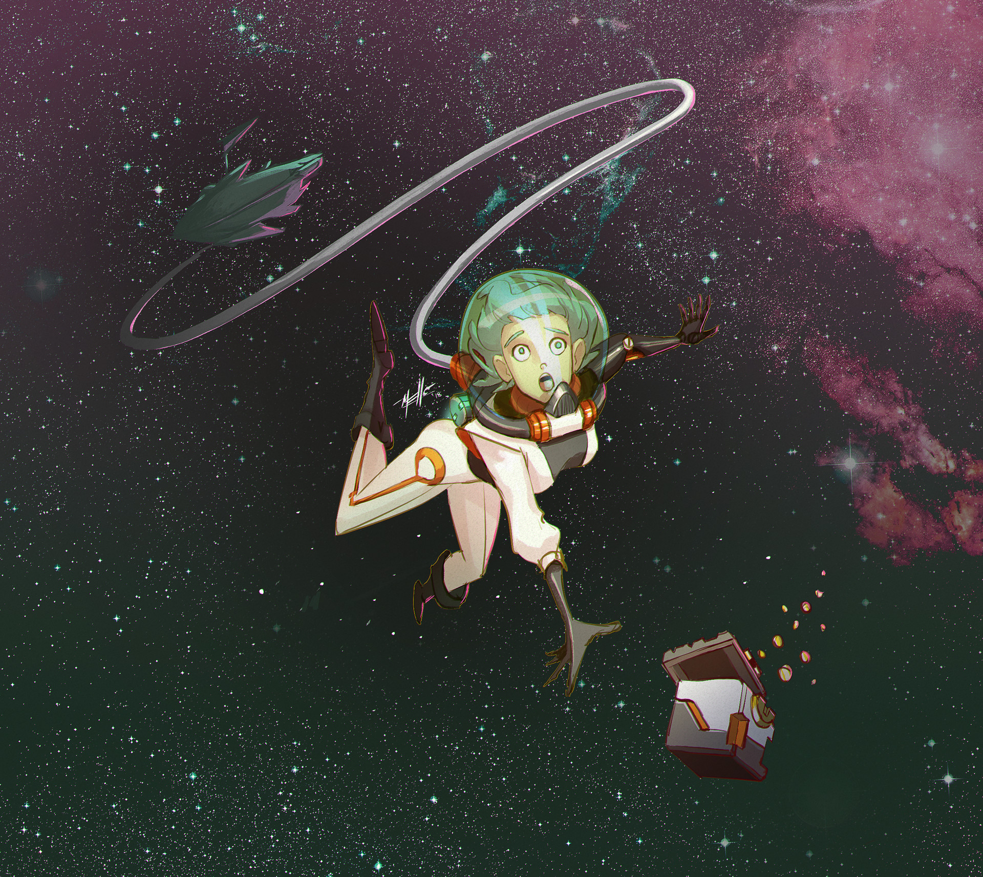 Space Pirate by Michelle Lo | Scrolller