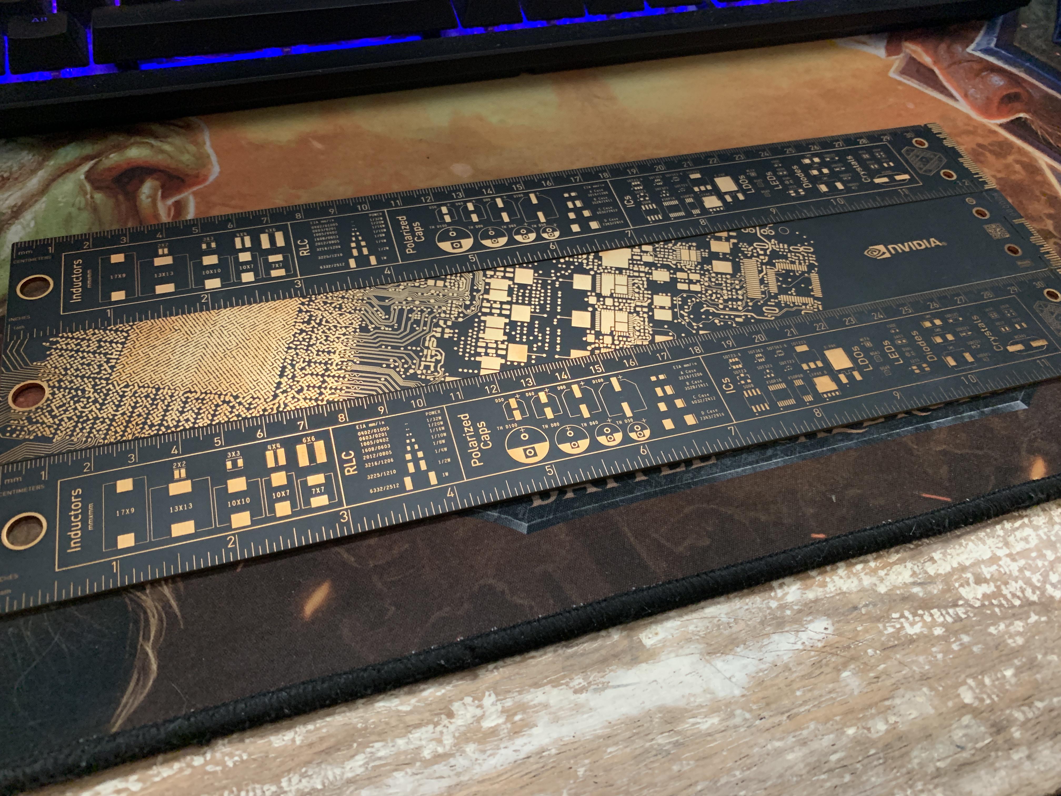 Special edition NVIDIA rulers. | Scrolller