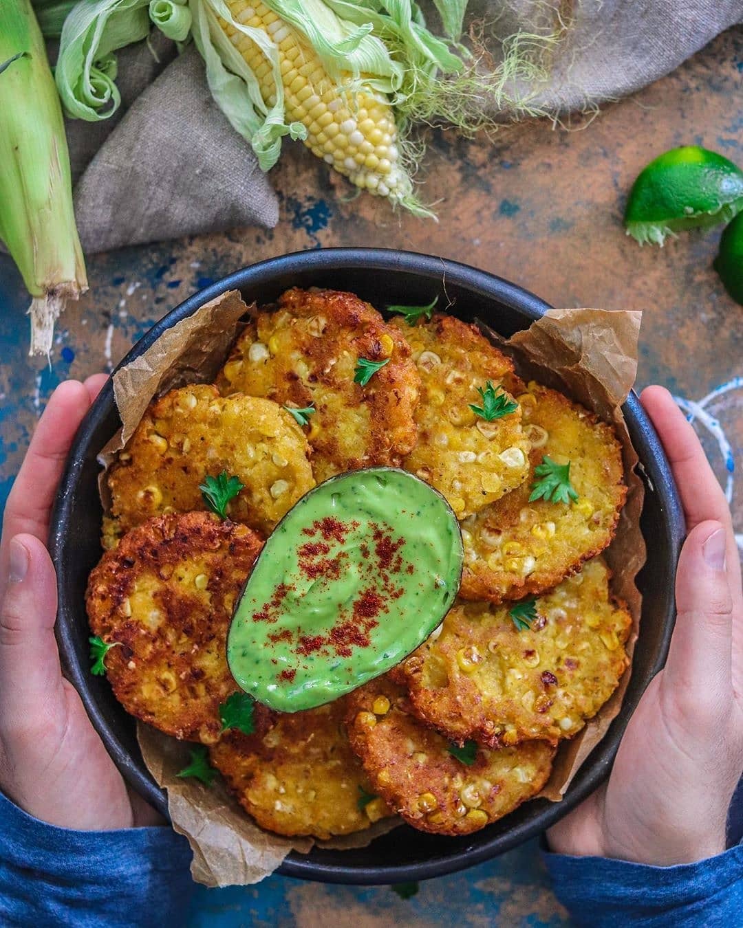 Spicy Corn Fritters | Scrolller