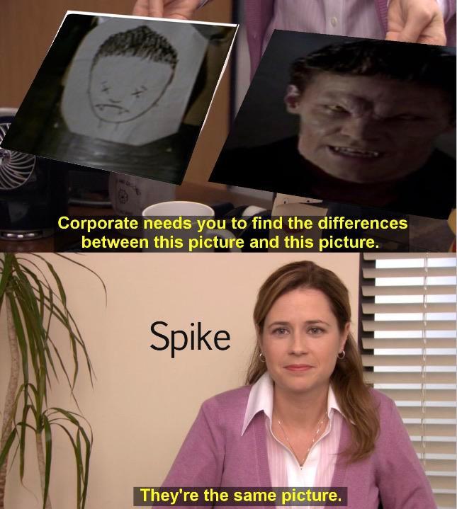 Spike and his impeccable artwork | Scrolller