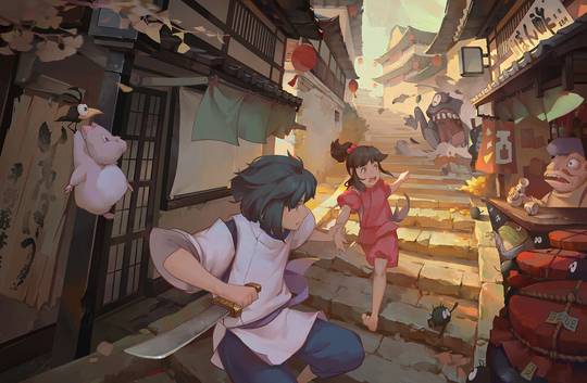 Spirited Away by Chen Chen. | Scrolller