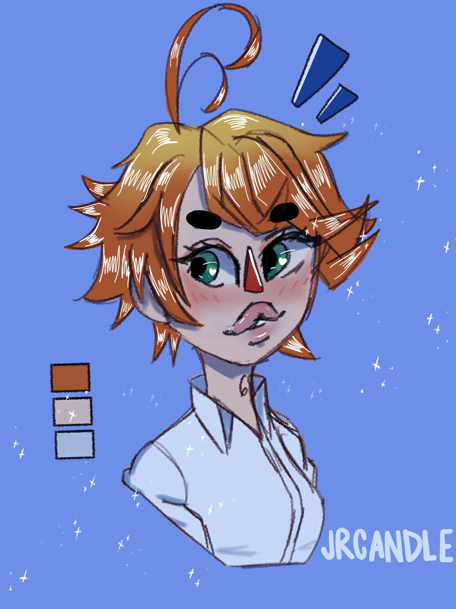 [Spoilerless] Emma Fanart In an experimental style | Scrolller