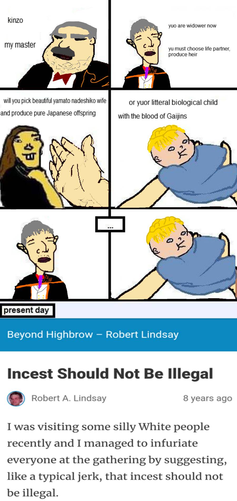 [SPOILERS] Genji offers Kinzo some advice | Scrolller