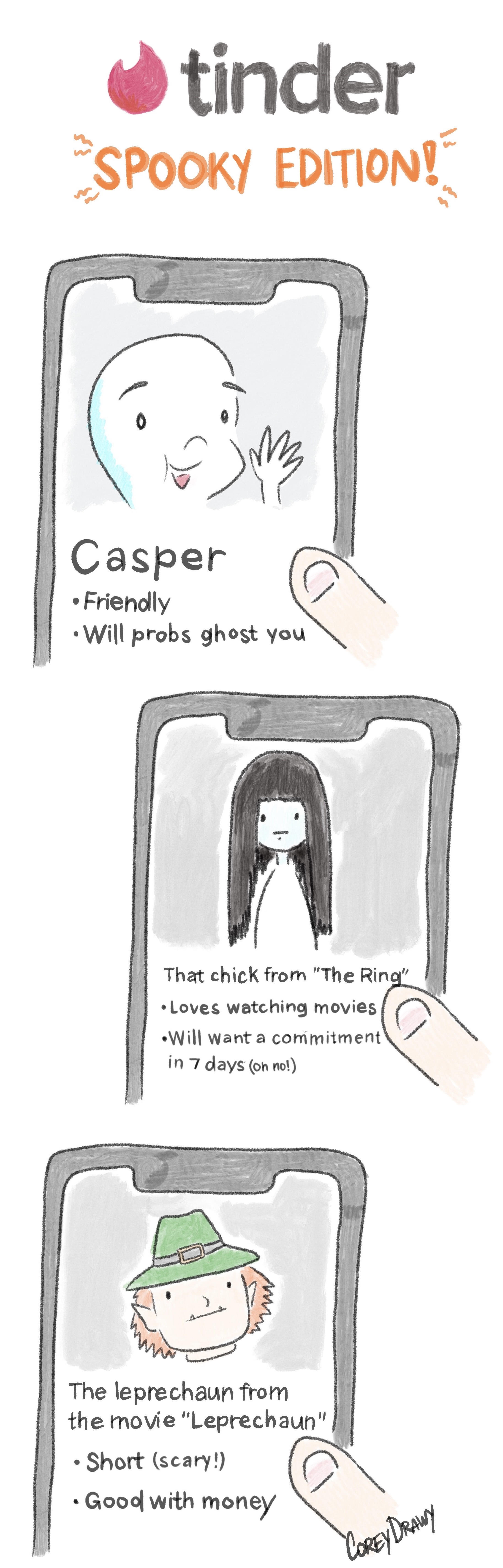 Spooky Tinder 👻 [OC] | Scrolller