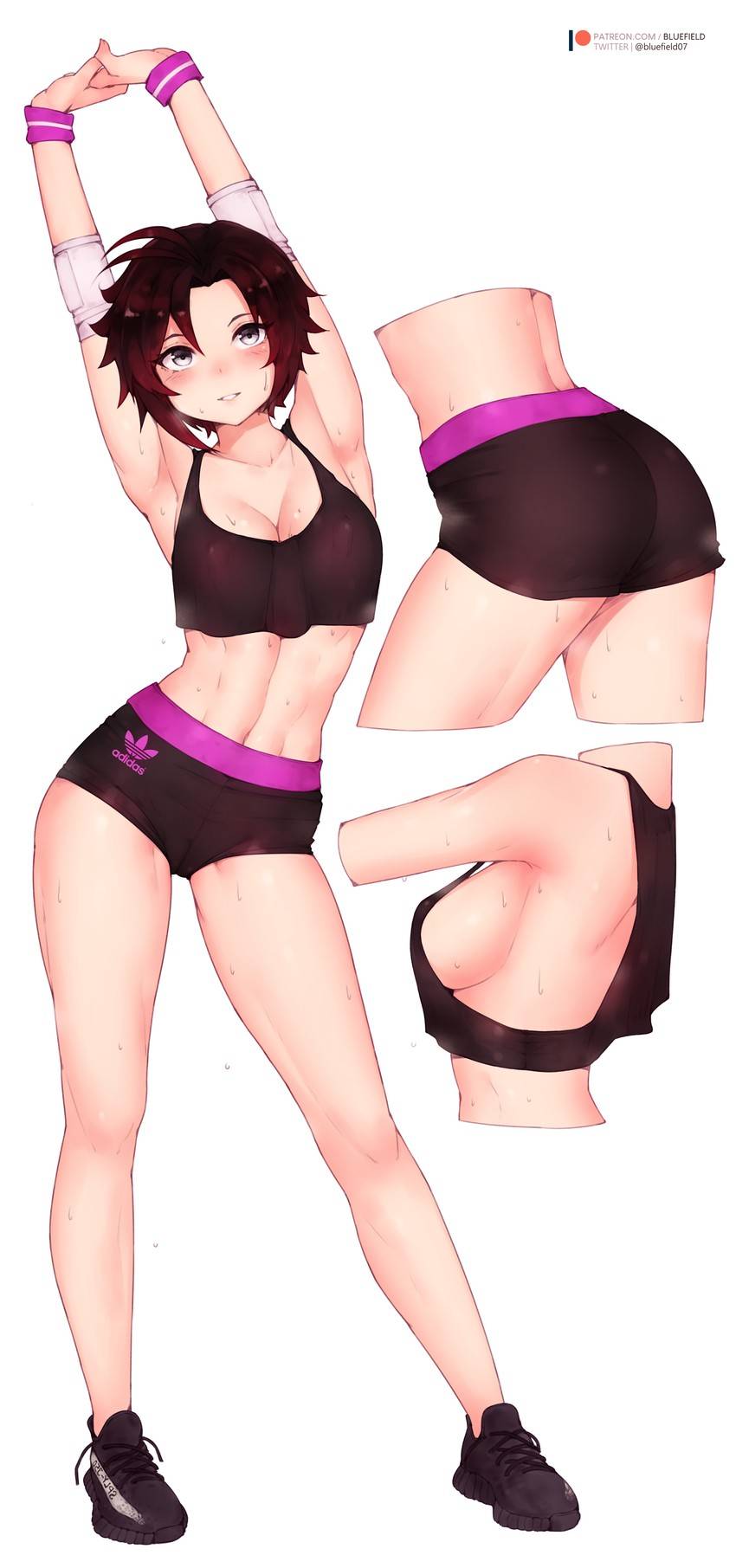 Sporty Fit Ruby Rose (RWBY) by Bluefield | Scrolller