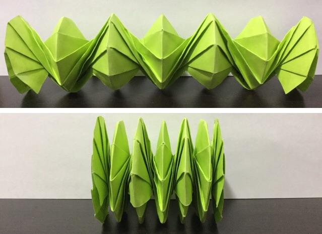 Spring Into Action designed by Jeff Beynon. I love folding origami toys ...