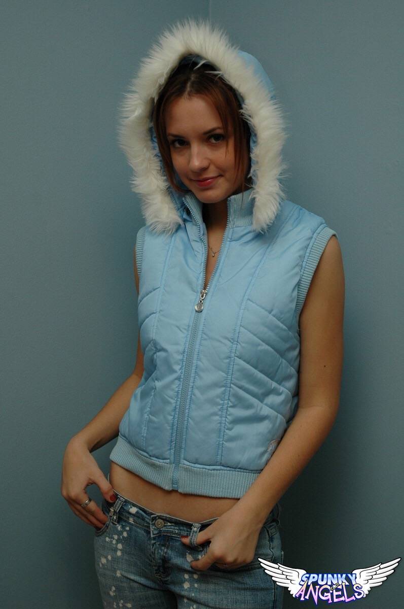 Spunky Angels - Amy - "Fur Vest" (88 images) | Scrolller