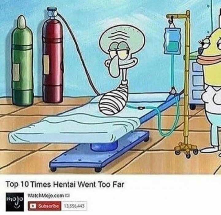 Squidward thicc | Scrolller