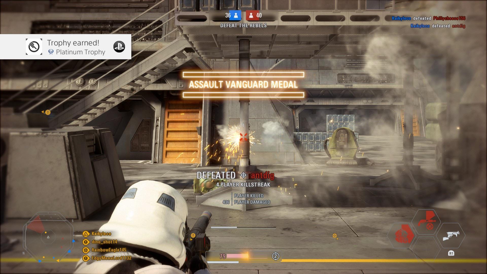 [star wars battlefront II] only my second plat! | Scrolller