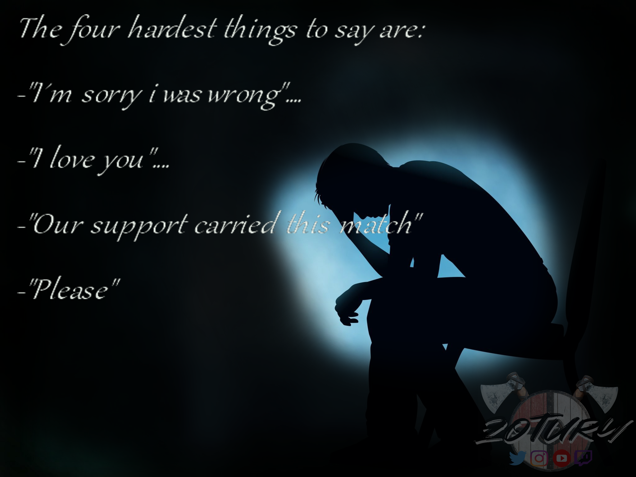 *STARING AT THE ADC FURIOUSLY* - A simple "Ty" once in a while would be gr8 :( | Scrolller