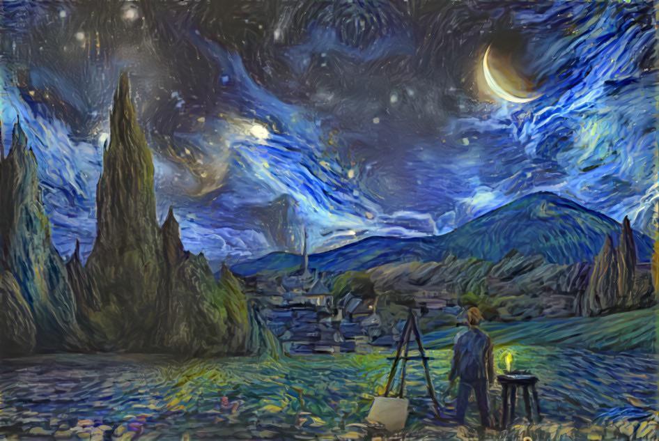 Starry night | Scrolller