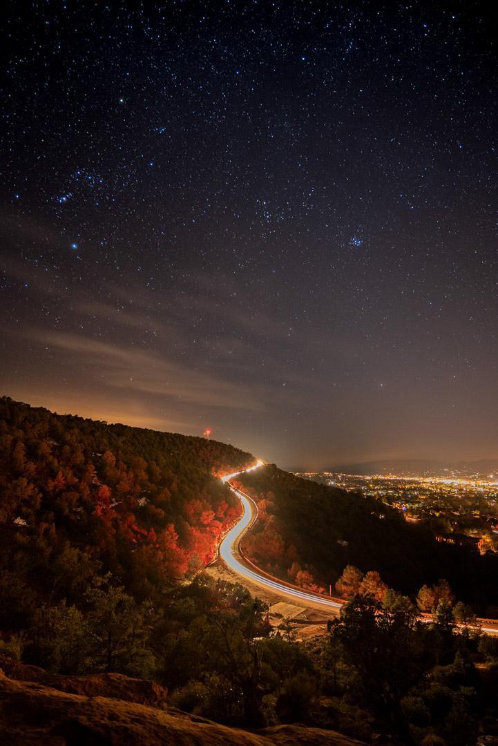Starry Sky over the road to Sedona Airport [OC] | Scrolller