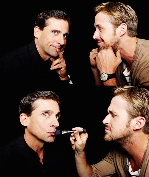 Steve Carell and Ryan Gosling being adorable and gorgeous | Scrolller
