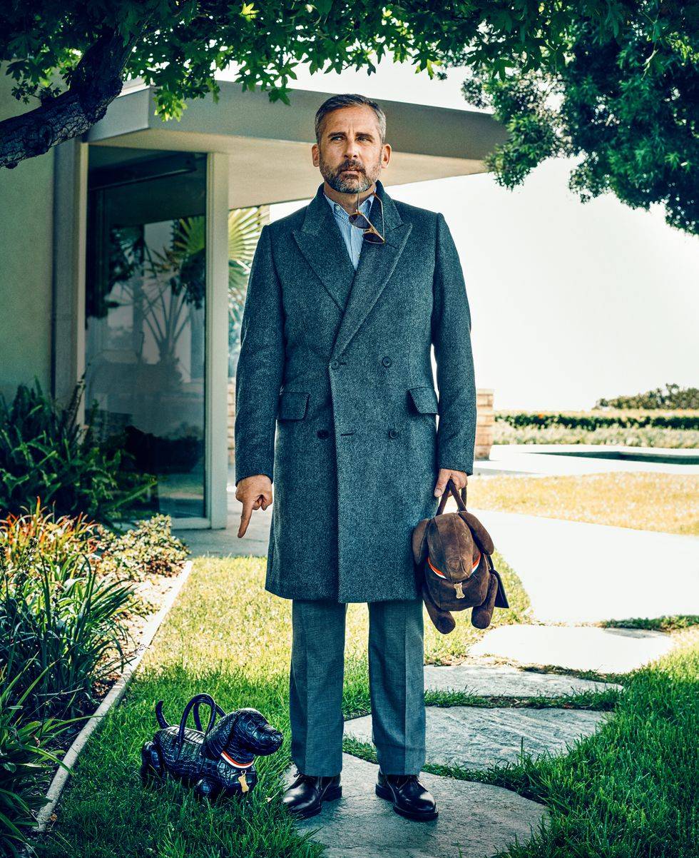 PsBattle: Steve Carell and fake dogs. | Scrolller