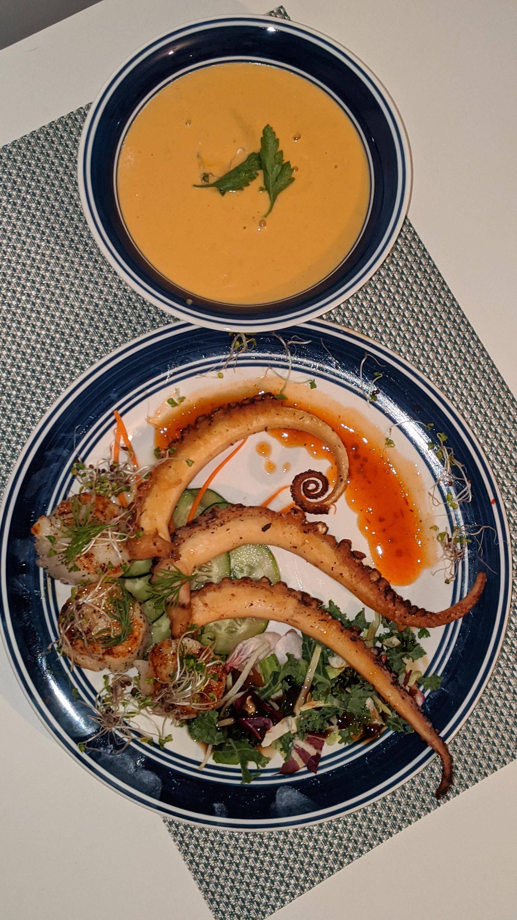 Still learning to plate but here is what I made for dinner! | Scrolller