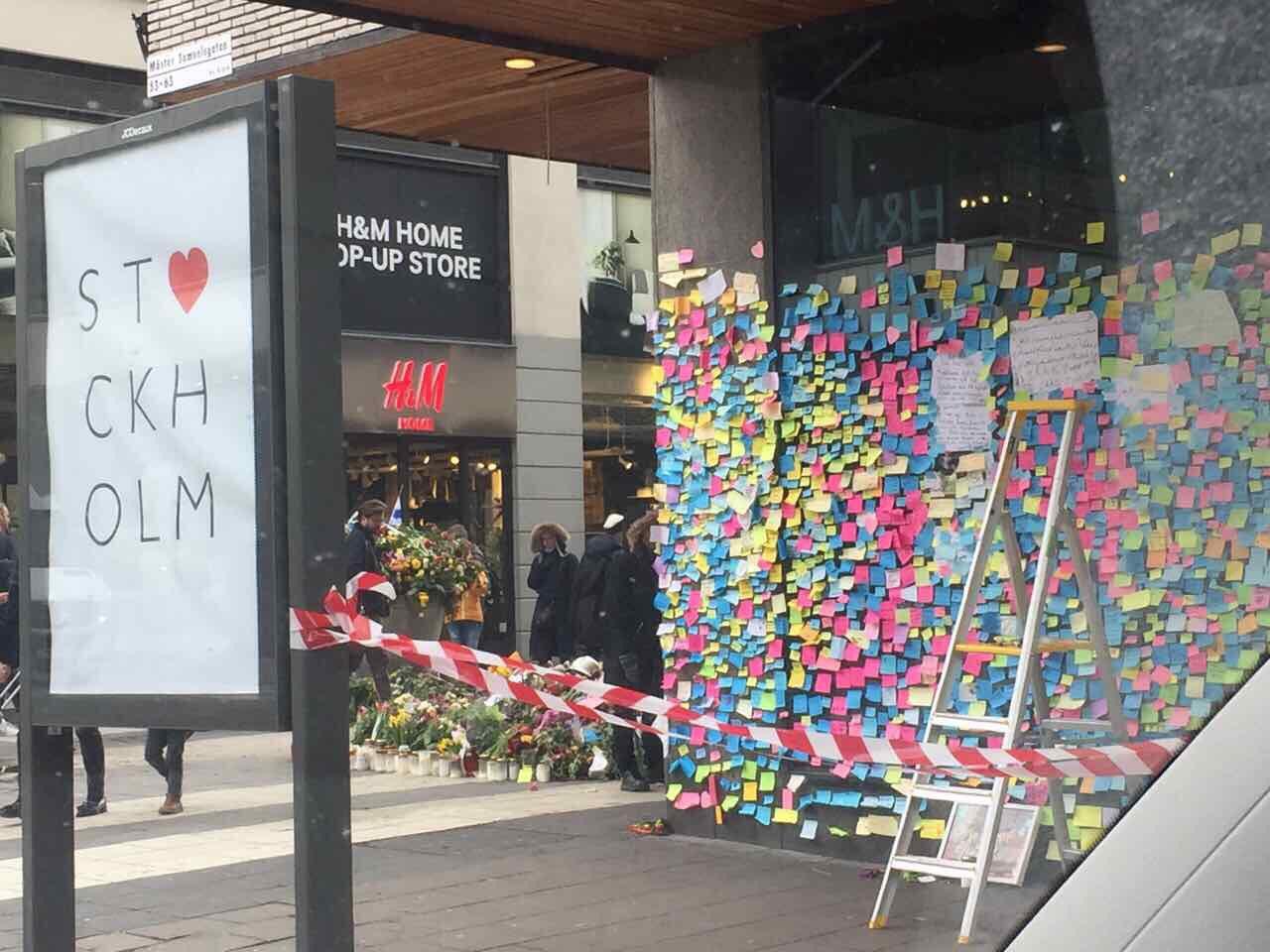 Stockholm post-terror remembrance | Scrolller