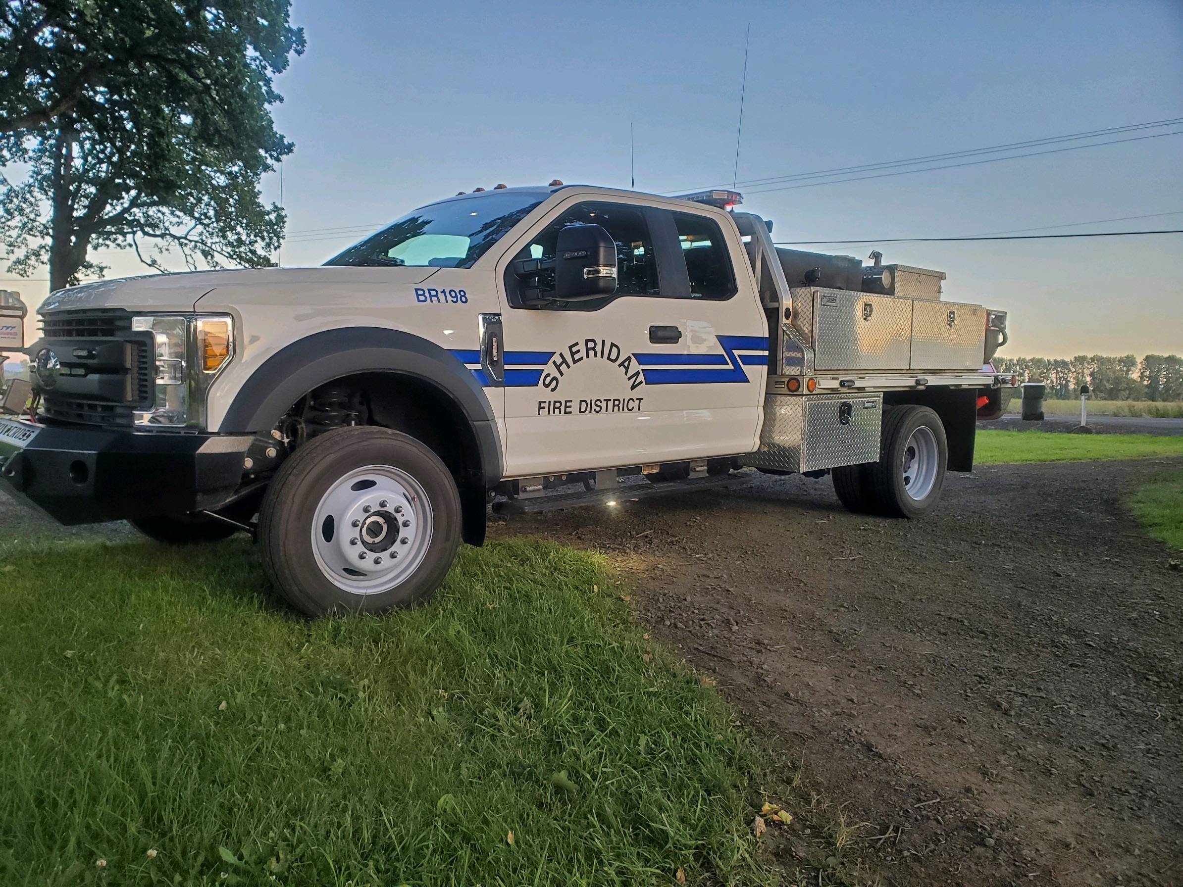 STOLEN: Sheridan Brush Fire Rig - Call 911 if seen! | Scrolller