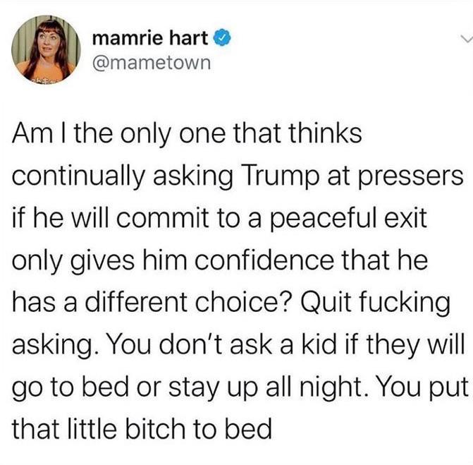 Stop asking | Scrolller