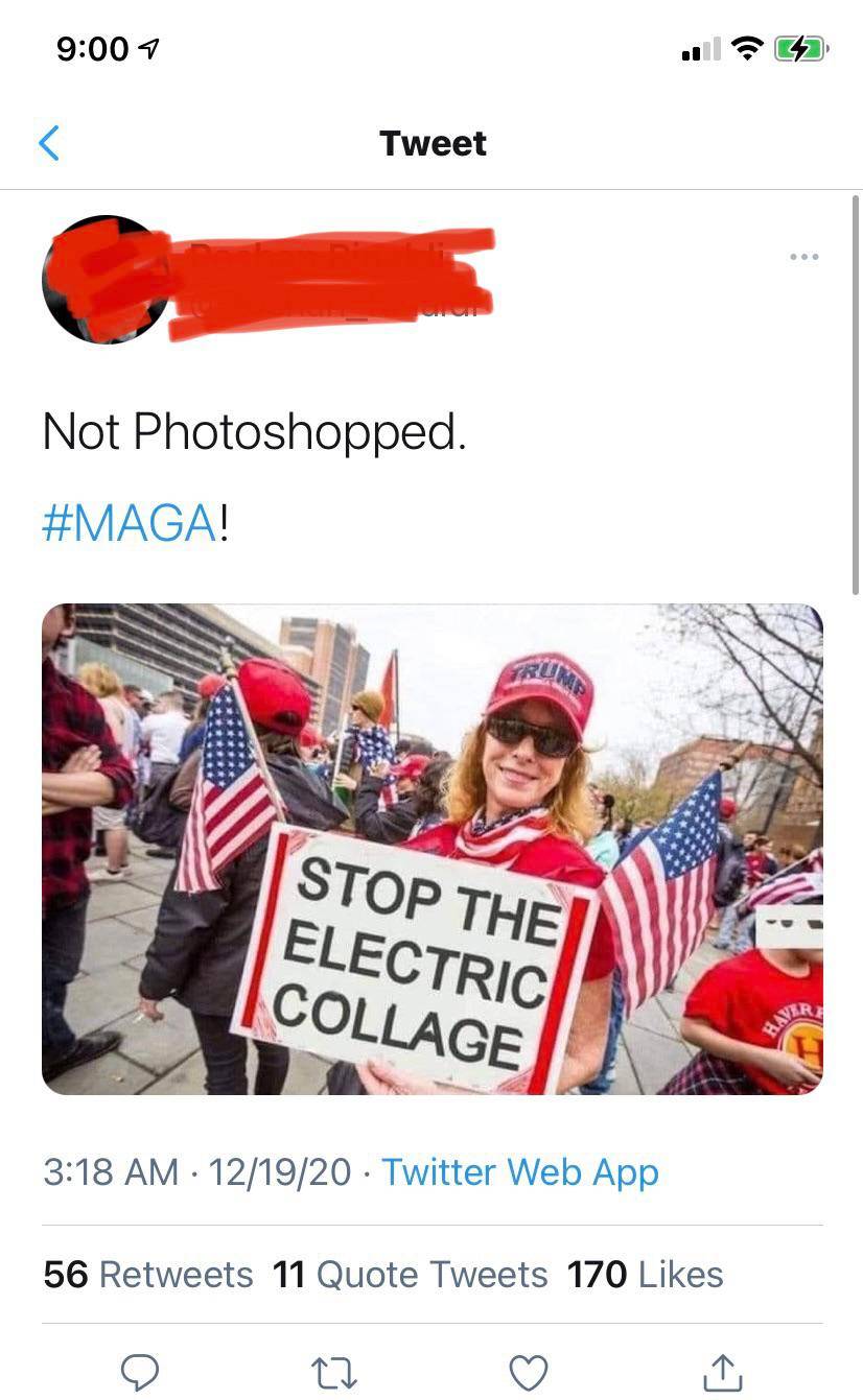 Stop the electric collage 🧐 | Scrolller