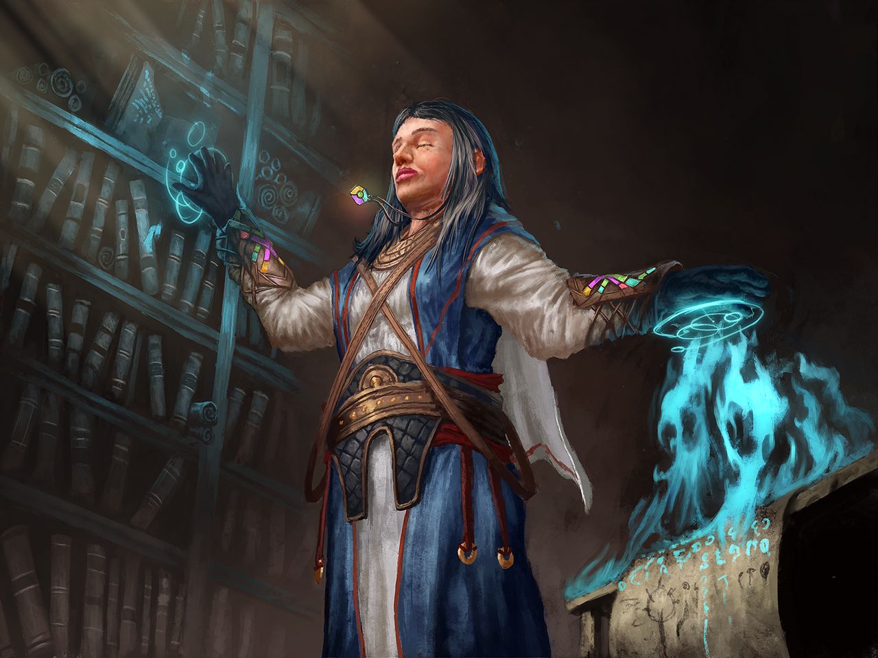 Studying the Arcane by Istrandar | Scrolller