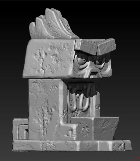 Stylized Statue | Scrolller