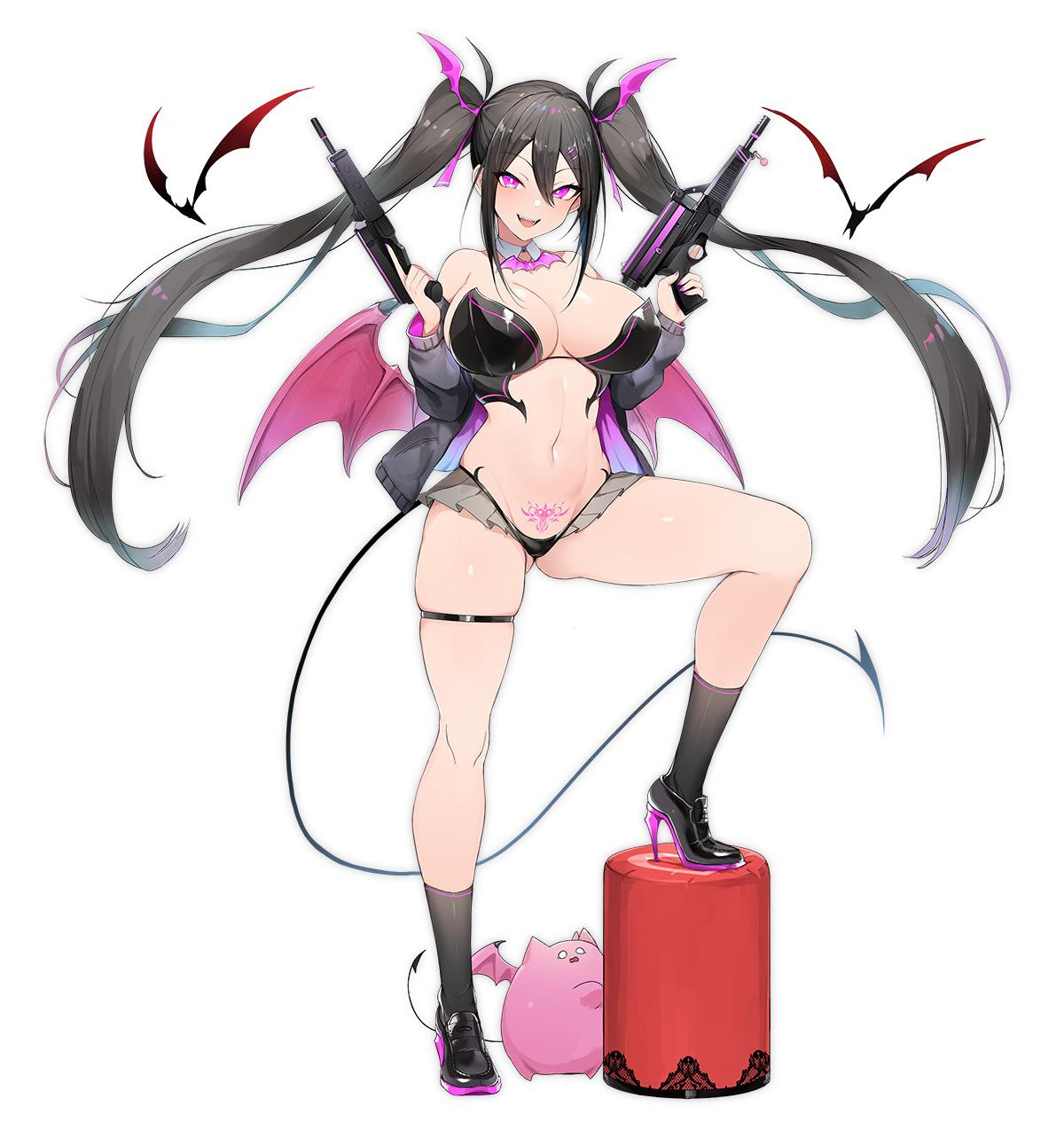 Succubus With Guns [original] | Scrolller