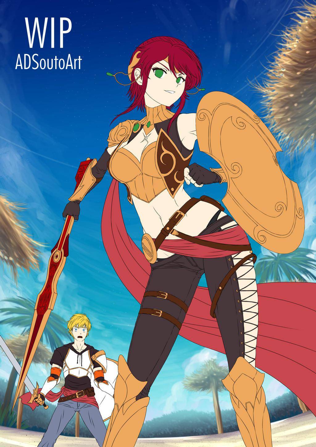 Summer time Pyrrha (ADSouto) | Scrolller