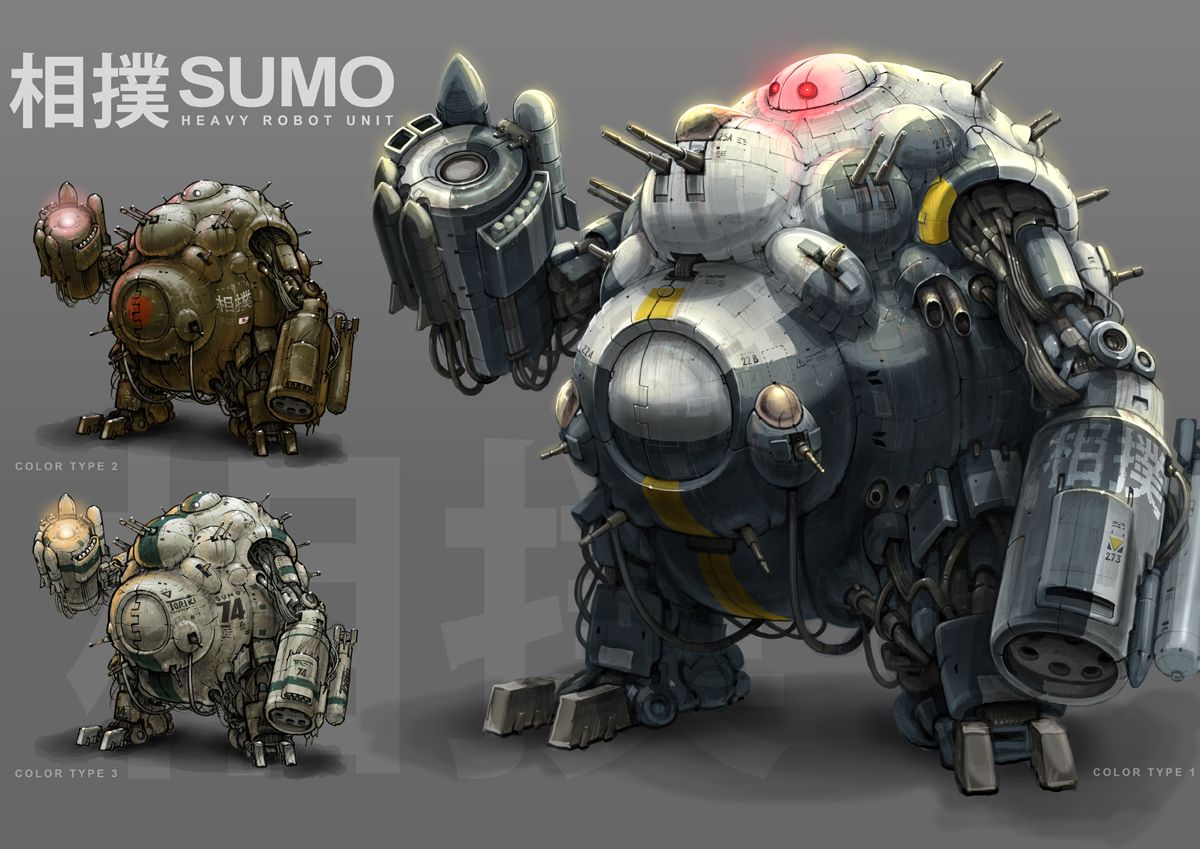 Sumo - Heavy Robot Unit by Andrea Susini | Scrolller