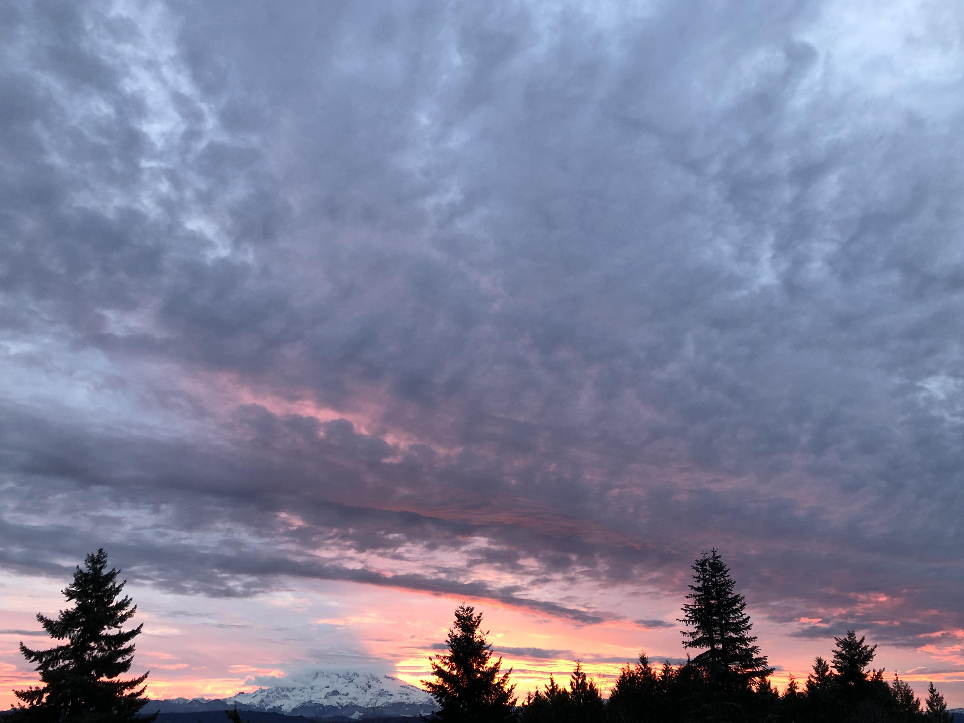 Sunrise, Mt Rainier | Scrolller