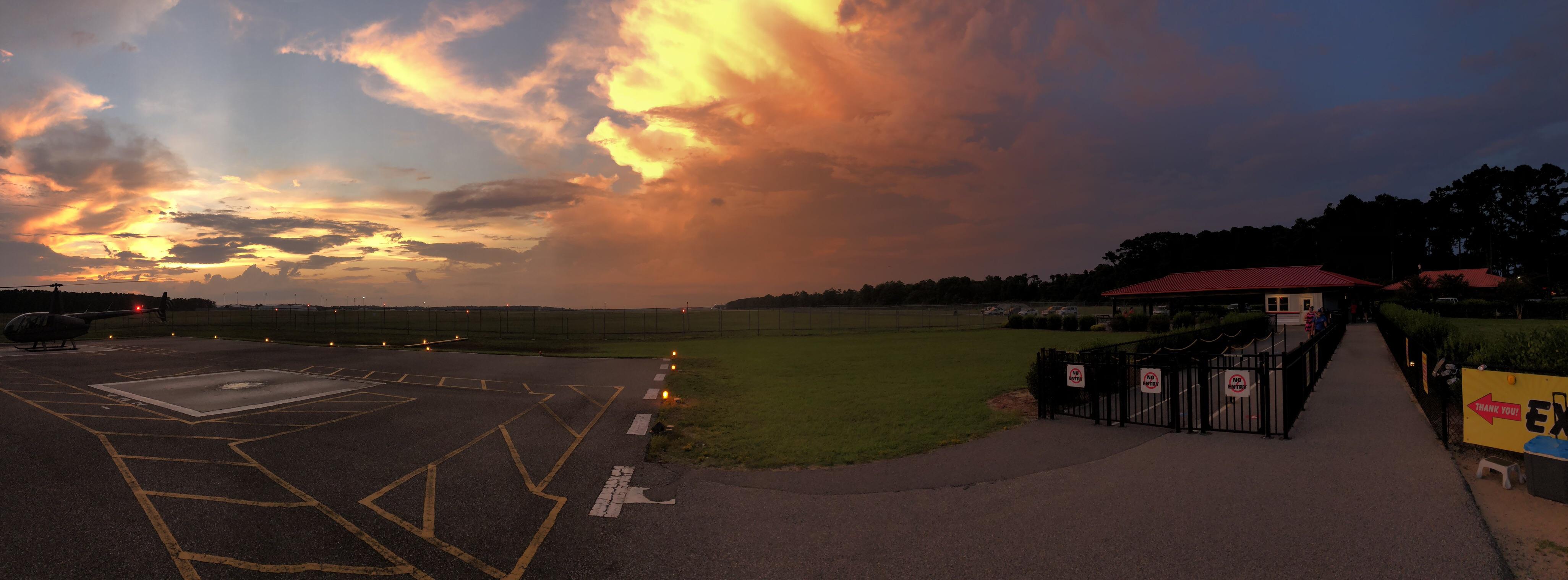 Sunset after a storm | Scrolller