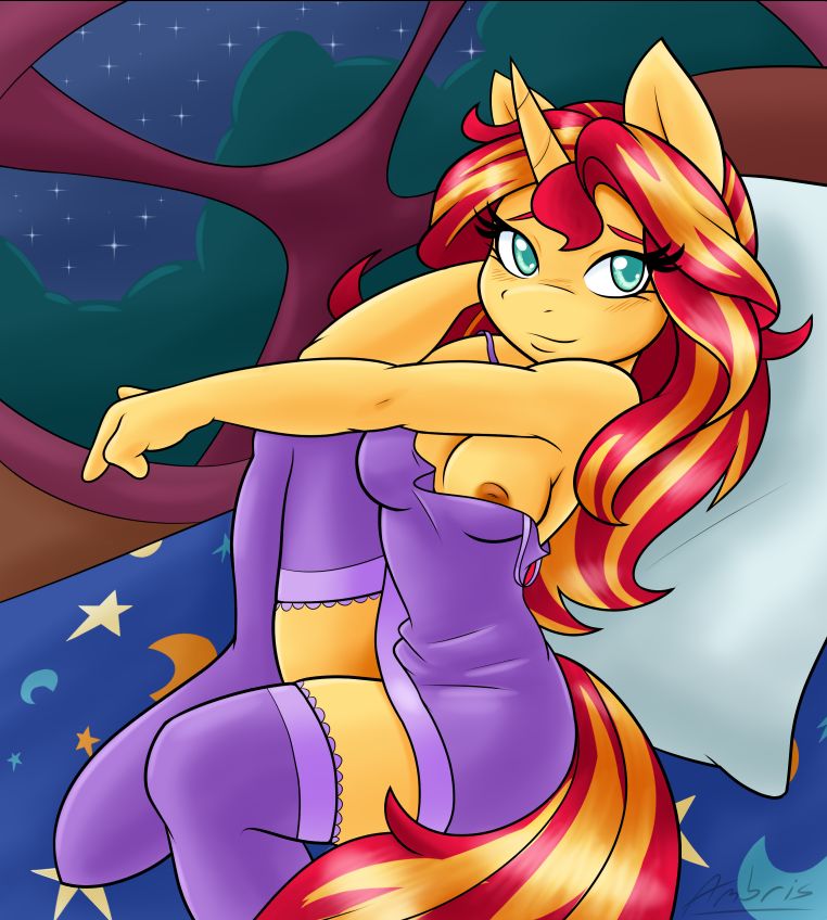 Sunset Shimmer's lingerie (artist: Ambris) | Scrolller