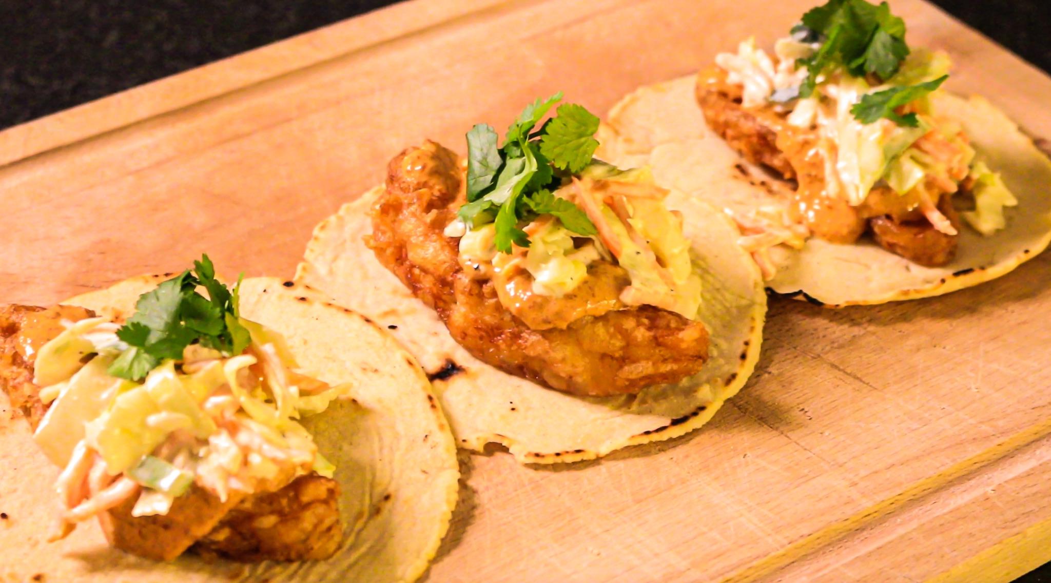 Super crispy fish tacos! | Scrolller