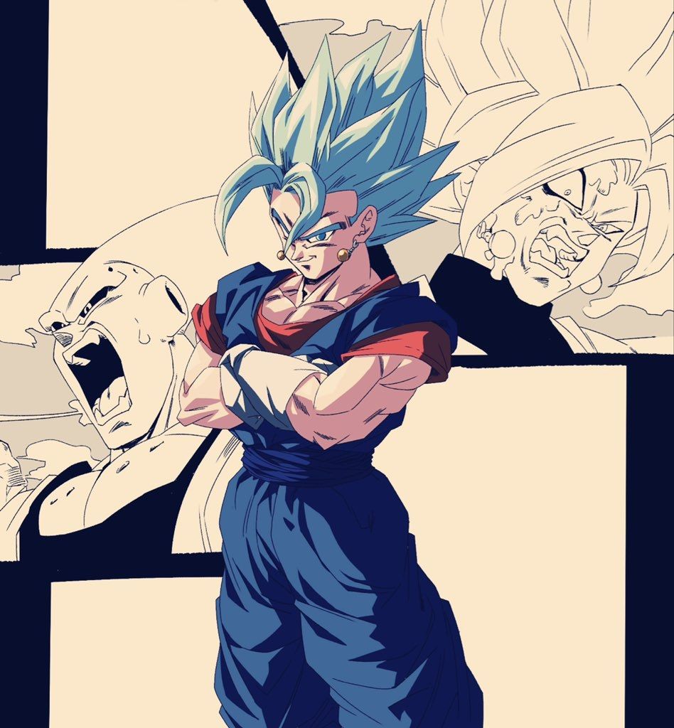 Super Saiyan Blue Vegito by @riiya_am | Scrolller