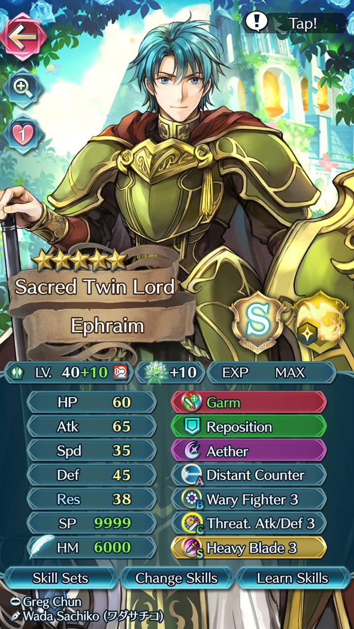 Super Tanky B!Ephraim - Any changes? | Scrolller