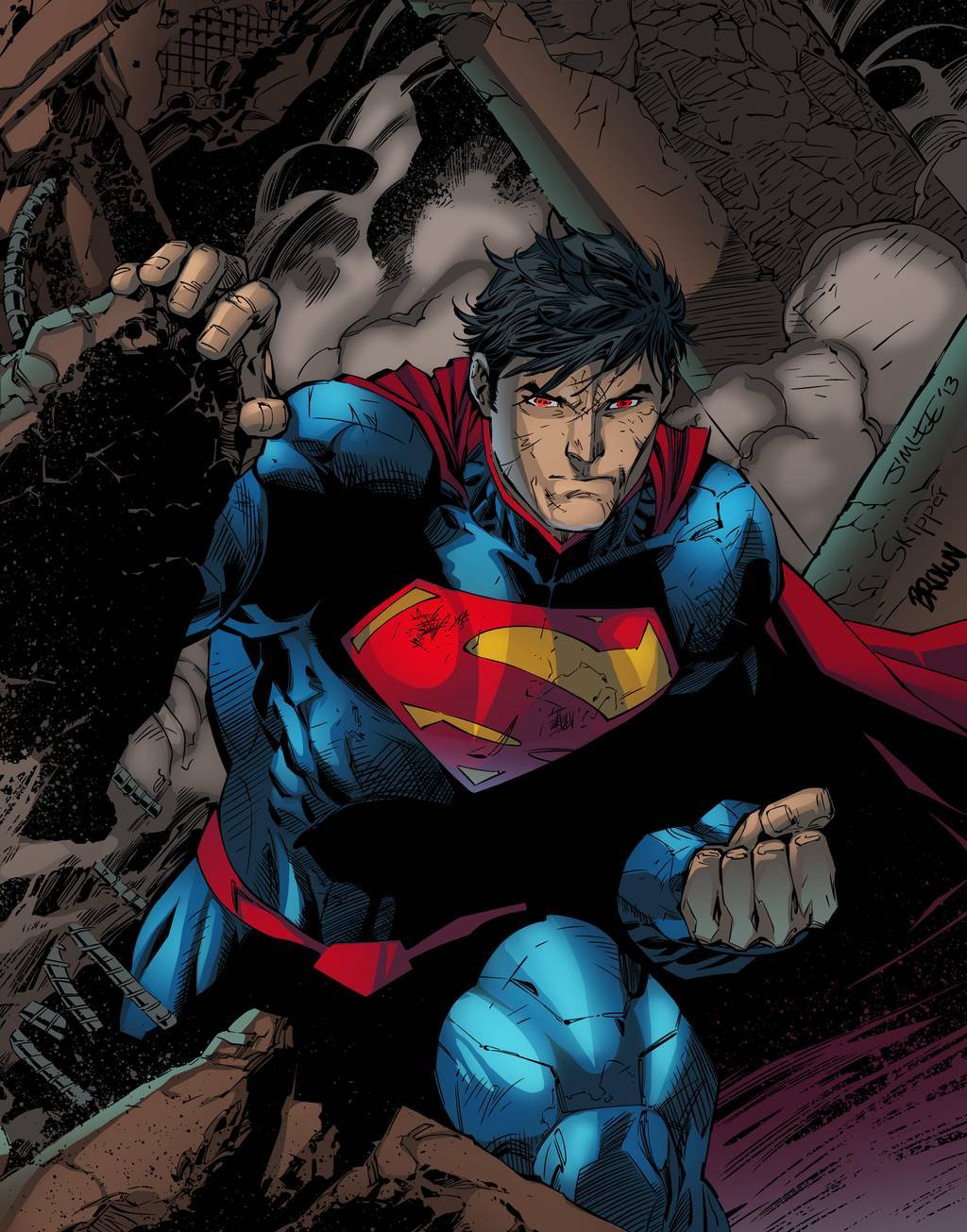 Superman by Jim Lee | Scrolller