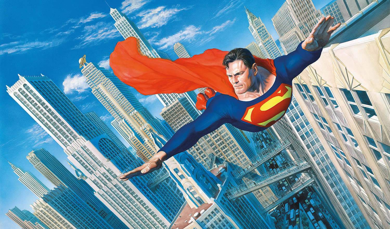 Superman Flight - Alex Ross | Scrolller