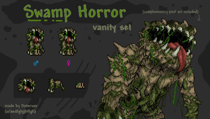 Swamp Horror vanity set | Scrolller